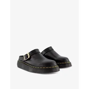 Dr. Martens Laketen Leather Platform Mules