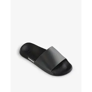 Havaianas Rubber Sliders - Black