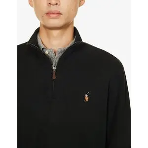 Polo Ralph Lauren Regular-fit Cotton-jersey Sweatshirt - Polo Black
