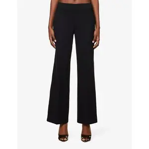 Spanx Perfectfit Ponte Wide Leg Trousers - Classic Black