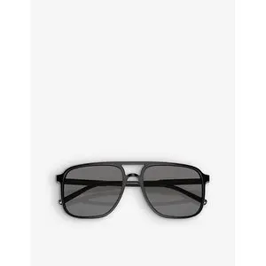 Dolce & Gabbana Dg4403 Pilot-frame Sunglasses - Black