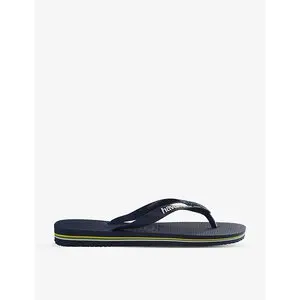 Havaianas Brazil Logo Flip-flops - Navy Blue