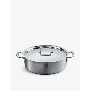 LE CREUSET 3-ply Stainless-steel Sauteuse Pan 28cm - One-color