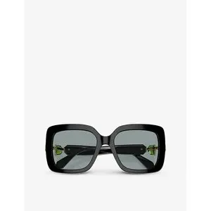 SWAROVSKI Sk6001 Square-frame Sunglasses - Black