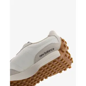 NEW BALANCE X Casablanca 327 Perforated Leather And Suede Trainers - Moonbeam