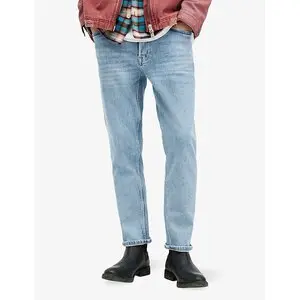 ALLSAINTS Dean Slim-fit Cropped Stretch-denim Jeans