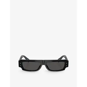 Dolce & Gabbana Dg4458 Rectangle Sunglasses - Black