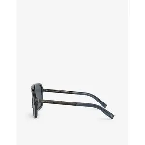 Dolce & Gabbana Dg4354 Square-frame Sunglasses - Blue