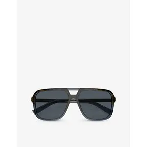 Dolce & Gabbana Dg4354 Square-frame Sunglasses - Blue