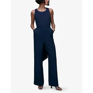 Whistles Tie-back Maxi Stretch-woven Jumpsuit