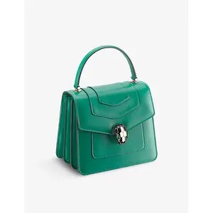 BVLGARI Serpenti Forever Top-handle Bag - Green
