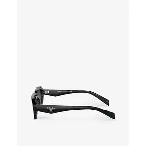 Prada Irregular-frame Acetate Sunglasses