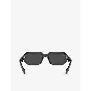 Prada Irregular-frame Acetate Sunglasses