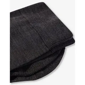 Falke Brushed Mid-calf Knit Socks - 3117 Anthra. Mel.