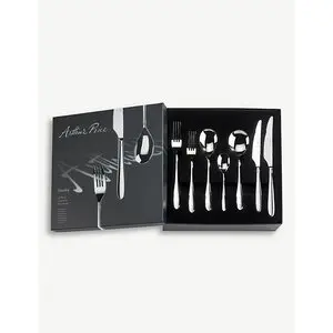 ARTHUR PRICE Henley Stainless Steel 42-piece Cutlery Set