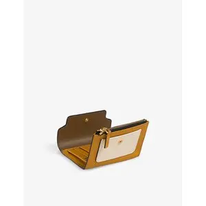 Marni Logo-print Zip-up Leather Wallet