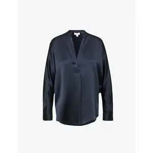 Relaxed Fit Silk Blouses