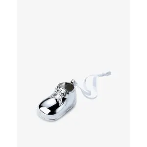 ARTHUR PRICE Baby Shoe Silver-plated Ornament 6cm