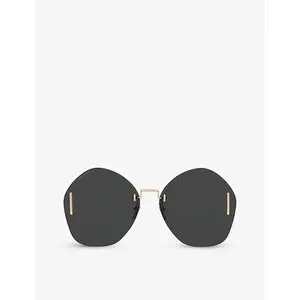 Gucci Gg1203s Round-frame Sunglasses