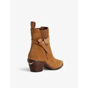 Zadig&Voltaire Tyler Cecilia Suede Ankle Boots