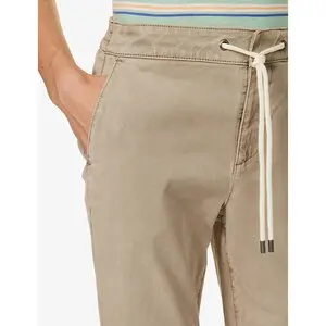 Paige Fraser Slim-fit Stretch-woven Trousers - Vint Coastal Beige