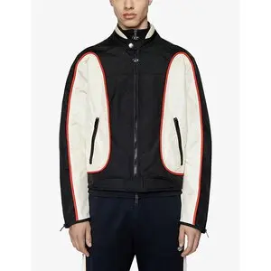 DIESEL® J-blink Contrast-paneled Jacket - Black Black Black