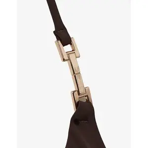 REISS Riah Side-tie Low-rise Bikini Bottom - Chocolate