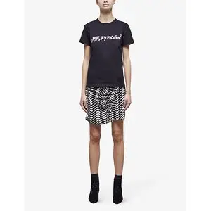The Kooples Logo-print Cotton T-shirt