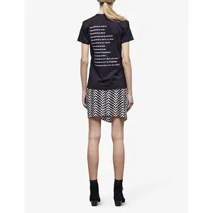 The Kooples Logo-print Cotton T-shirt