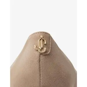 JIMMY CHOO Love 85 Suede Heeled Pumps - Ballet Pink