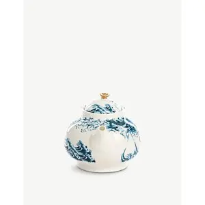 SELETTI Smeraldina Hybrid Printed Porcelain Teapot