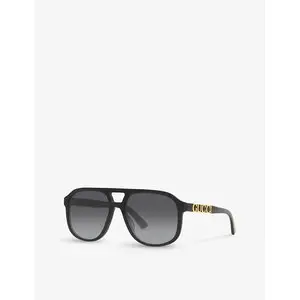 Gucci Gc001933 Pilot-frame Sunglasses