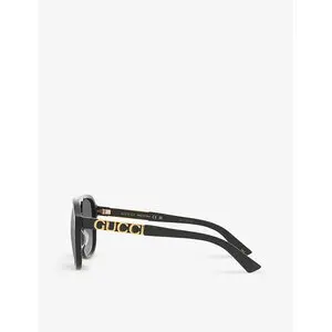 Gucci Gc001933 Pilot-frame Sunglasses