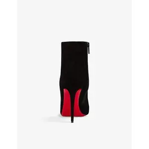 CHRISTIAN LOUBOUTIN So Kate 100 Suede Heeled Ankle Boots