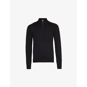 ARNE Cotton-knit Funnel Neck Jumper
