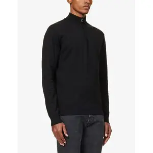 ARNE Cotton-knit Funnel Neck Jumper