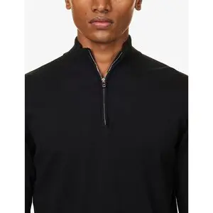 ARNE Cotton-knit Funnel Neck Jumper