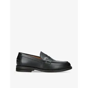 DUKE + DEXTER Leather Penny Loafers
