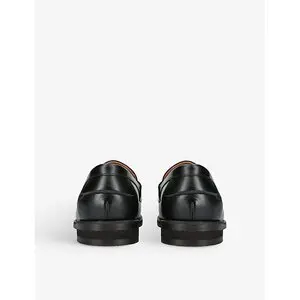 DUKE + DEXTER Leather Penny Loafers