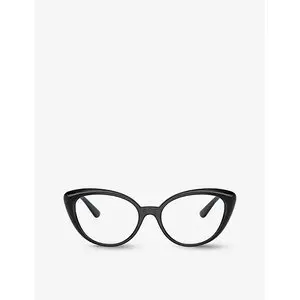 Versace Ve3349u Cat-eye Glasses - Black