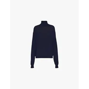 Prada Oversized-fit Cashmere Turtleneck Jumper