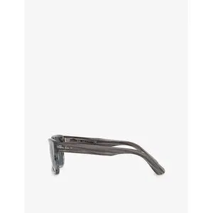 Ray-ban Rectangular-frame Acetate Sunglasses