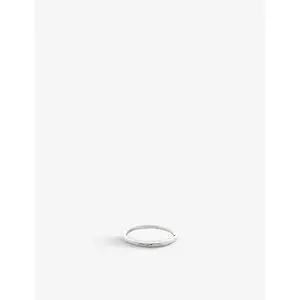 Monica Vinader Mv Siren™ Hammered Ring - Sterling Silver