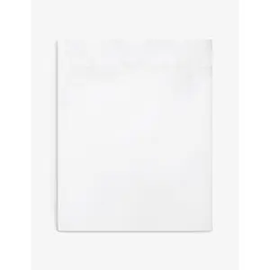 YVES DELORME Triomphe Cotton Flat Sheet - Blanc