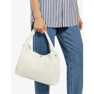 DUNE Woven Shoulder Bag