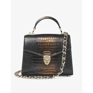 Aspinal Of London Silver Tone Totes For Women