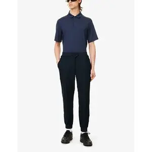 Lululemon Abc Drawstring-waist Stretch-wovem Jogging Bottoms - True Navy