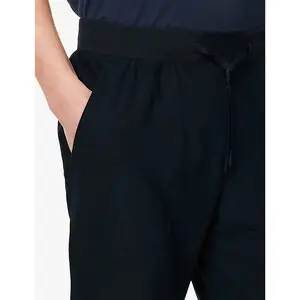 Lululemon Abc Drawstring-waist Stretch-wovem Jogging Bottoms - True Navy