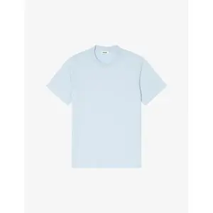 Sandro Logo-embroidered Short-sleeves Cotton-jersey T-shirt L Bleus