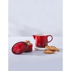 LE CREUSET Signature Milk And Sugar Stoneware Set - Cerise